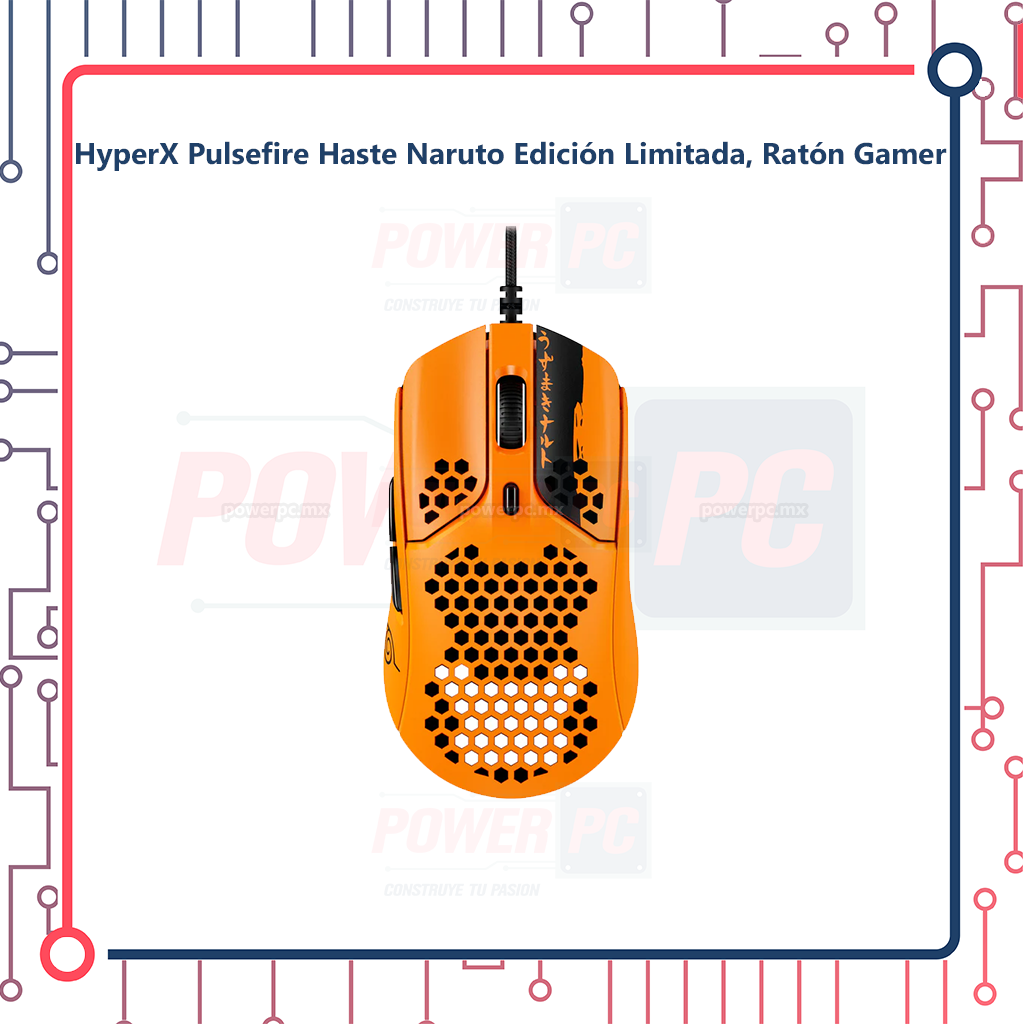 HyperX Pulsefire Haste Naruto Edición Limitada, Ratón Gamer – PowerPCmx