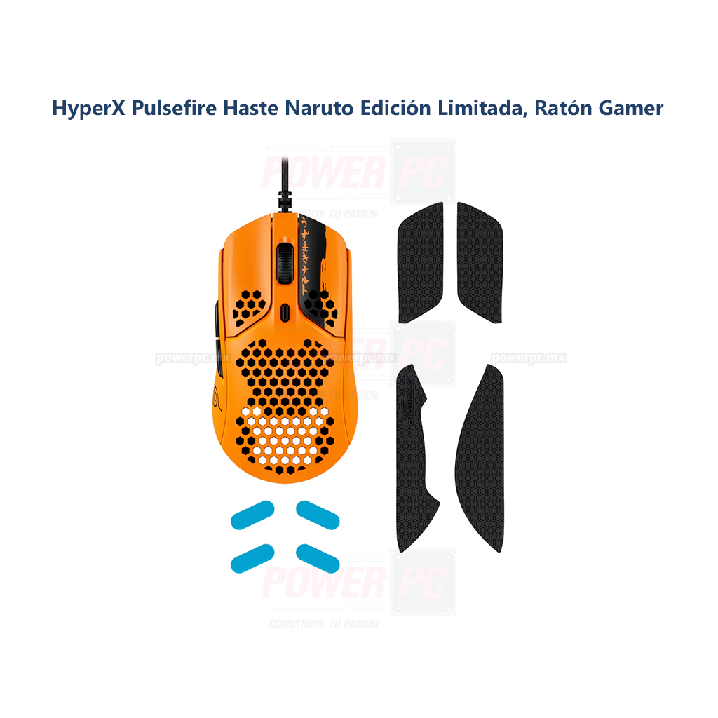 HyperX Pulsefire Haste Naruto Edición Limitada, Ratón Gamer – PowerPCmx